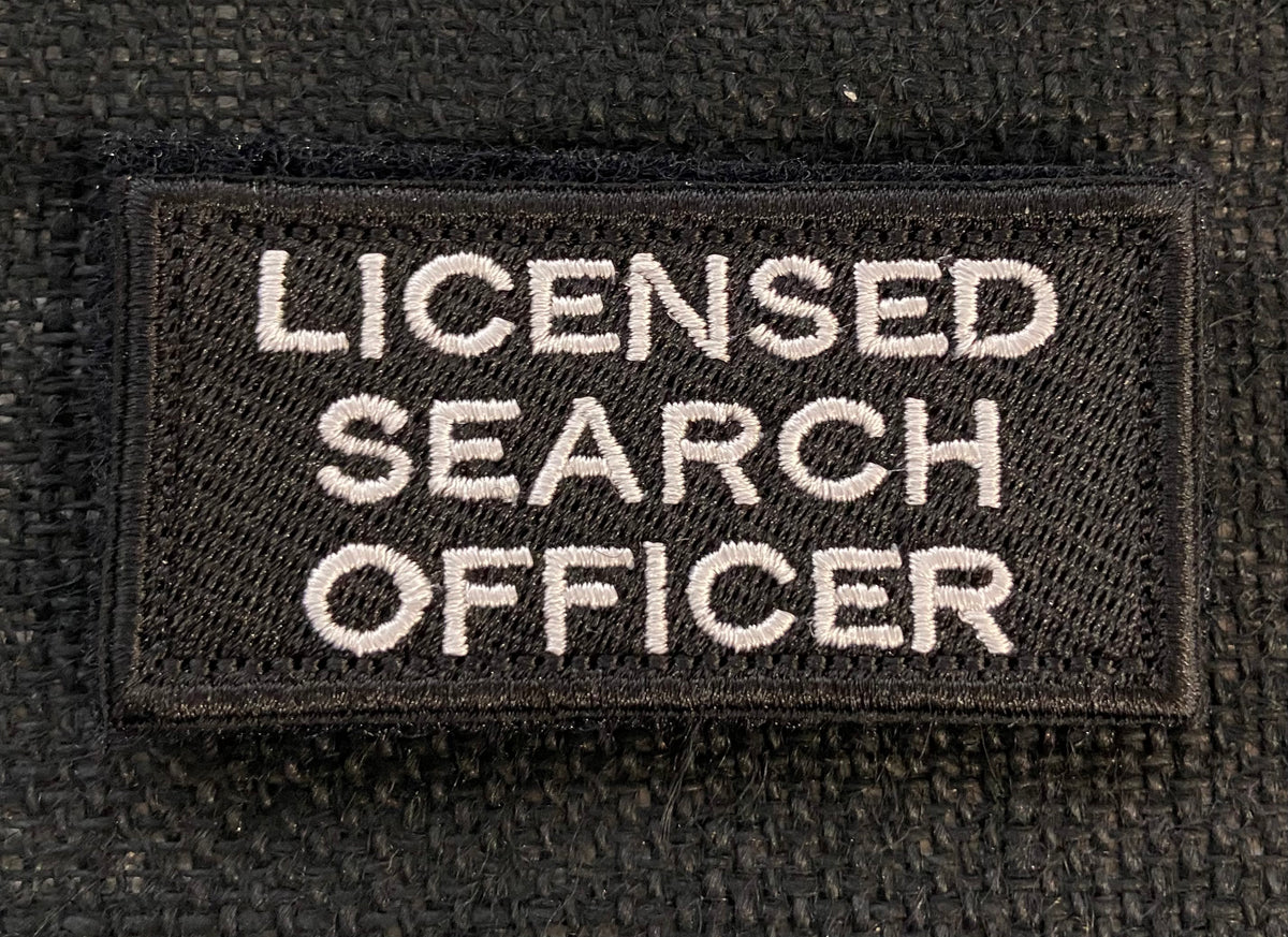 Licensed Search Officer Patch – Points2Points